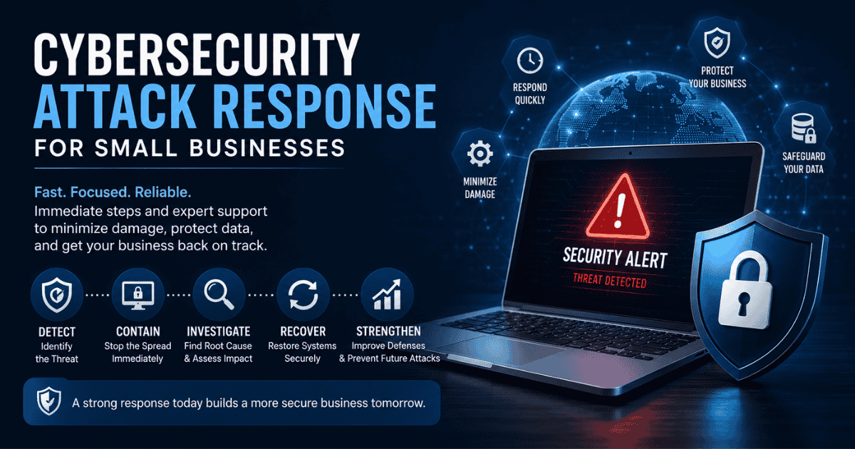 Cybersecurity Attack Response Guide: 7 Immediate Actions Every Small ...